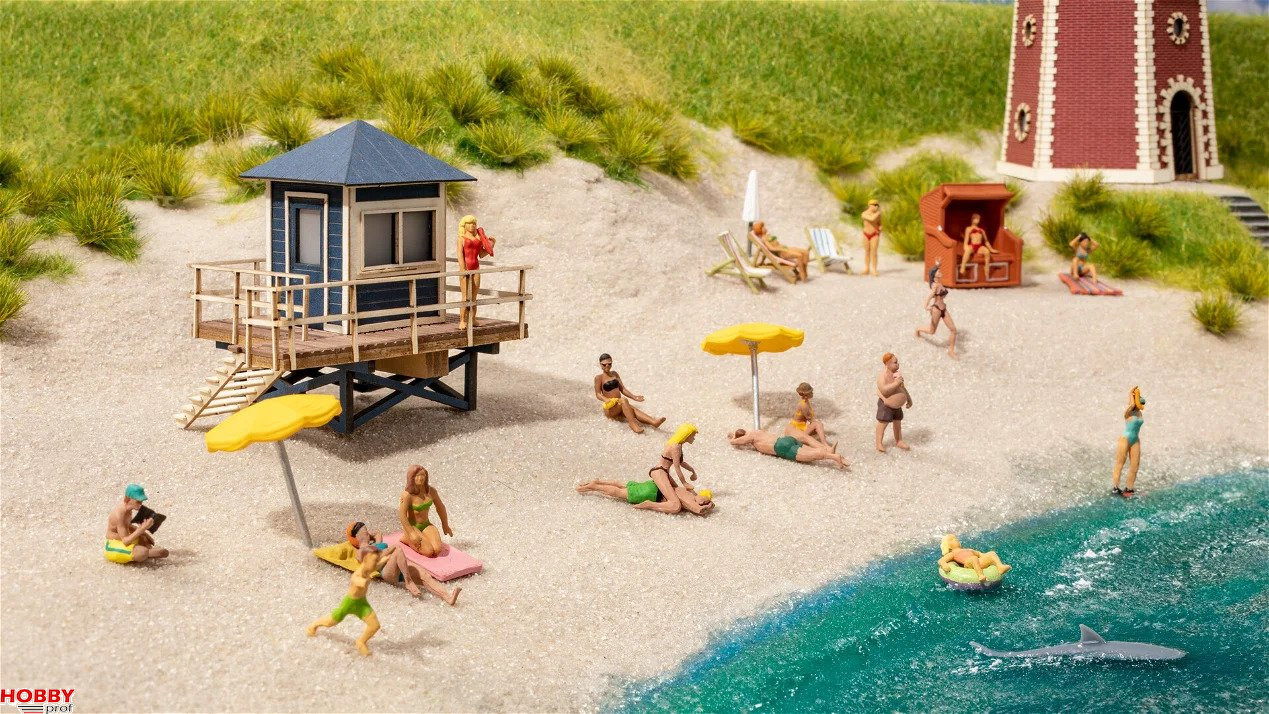 Noch Lifeguard Tower with Shark Fin Schaal 1: 87 (H0) - Hobbyprof