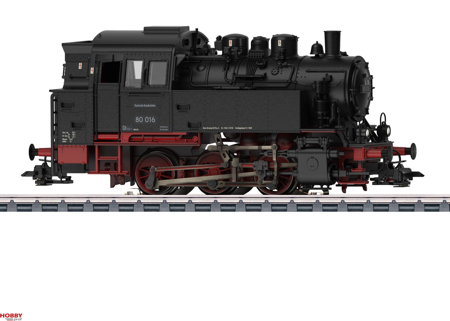 Märklin DB Br80 Steam Locomotive (AC+Sound) Schaal 1: 87 (H0) - Hobbyprof