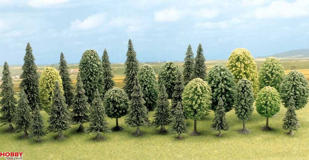 Busch Mixed Forrest 30-60mm (30pcs) - Hobbyprof