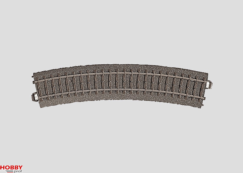 Märklin C-Track ~ Curved Track R2 24,3° Schaal 1: 87 (H0) - Hobbyprof