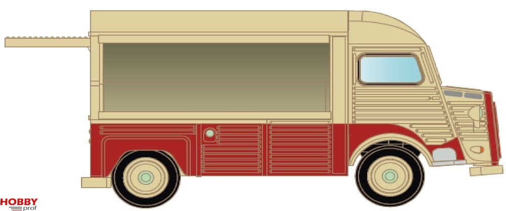 Lemke Minis Citroën HY Market car Schaal 1:160 (N) - Hobbyprof